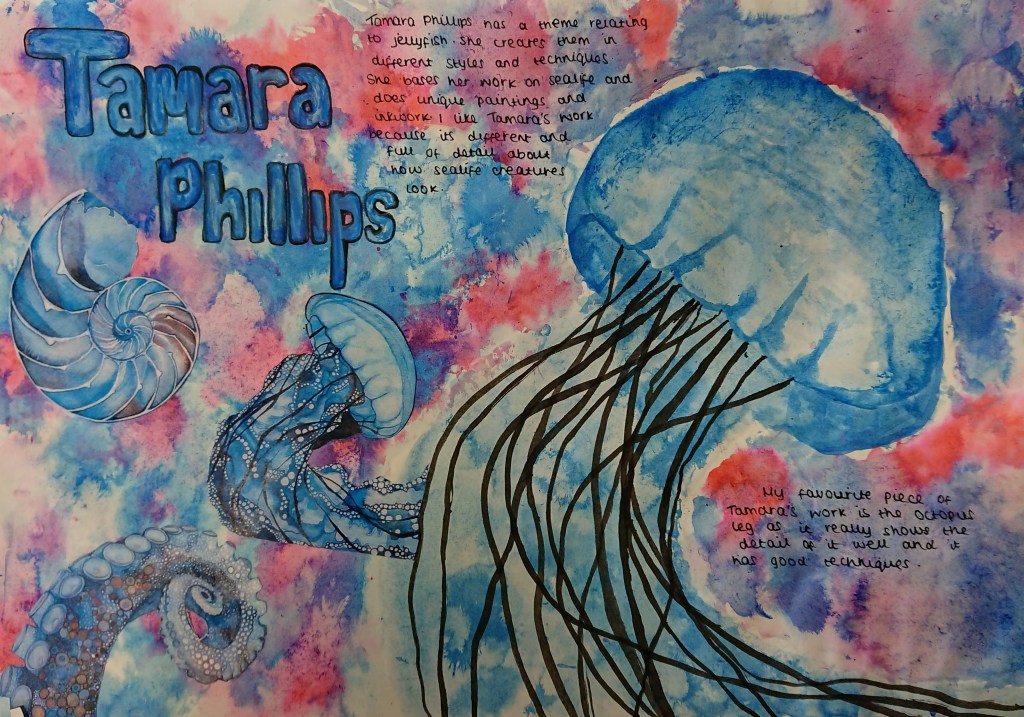 GCSE Art Scheme of Work: The Blue Planet – The Art Teacher