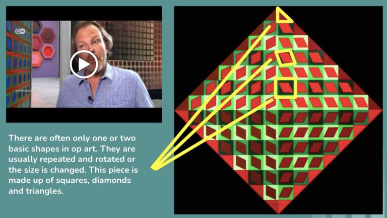 KS3 Art – Op Art Home Learning Project – The Art Teacher