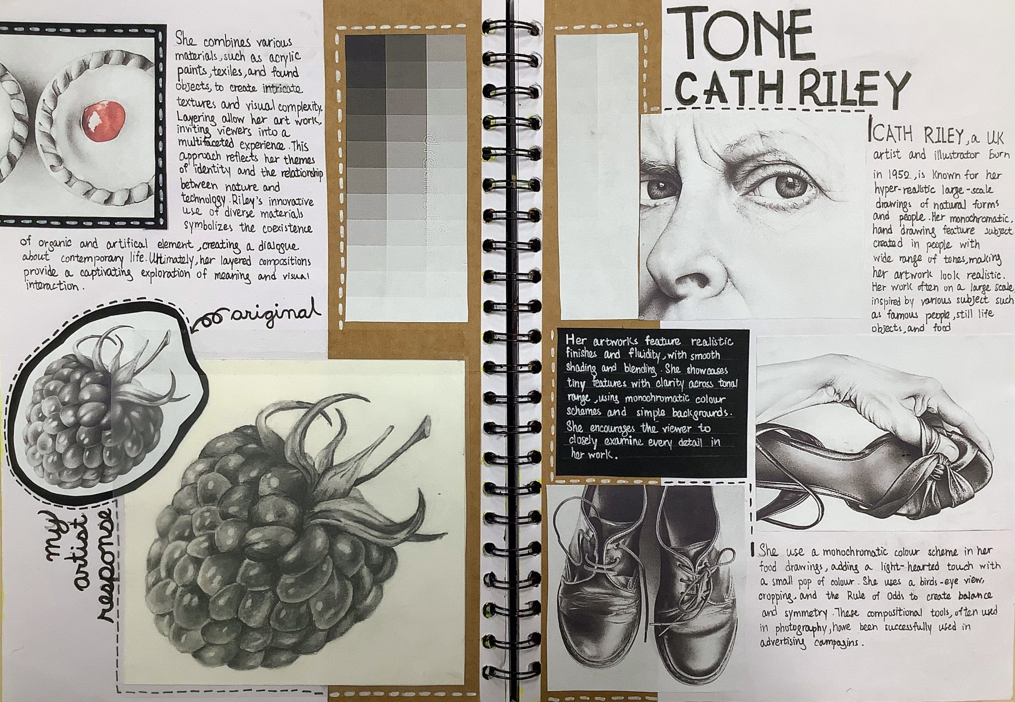 GCSE Art Sketchbook Examples – The Art Teacher