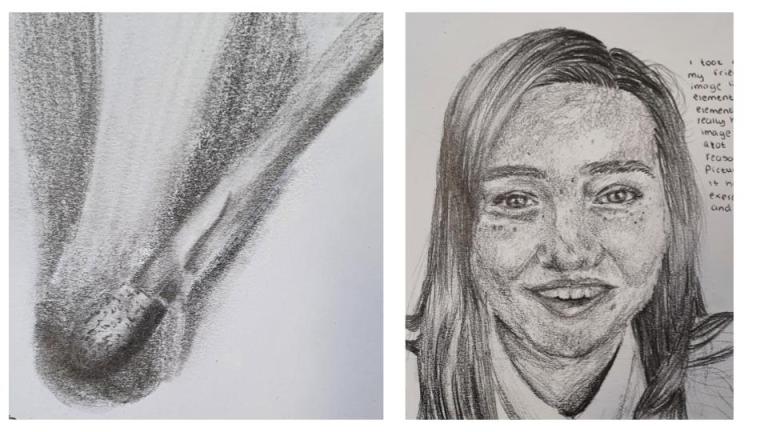 Grade 9 GCSE Art Examples – The Art Teacher
