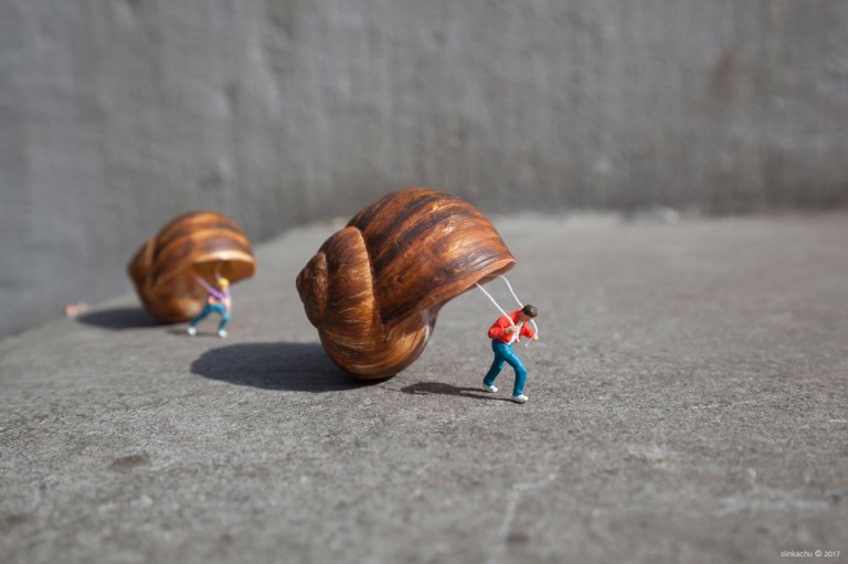 Slinkachu – The Art Teacher