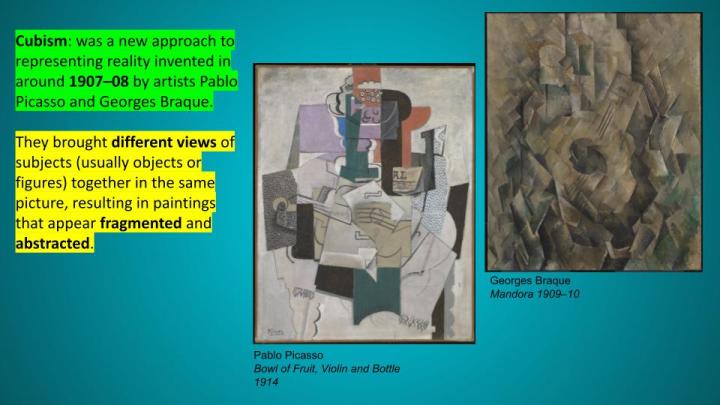 KS3 Oil Pastel Cubism Art Project – The Art Teacher