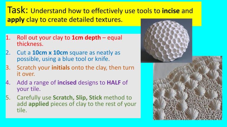 KS3 Easy Clay Project: Textured Vessels – The Art Teacher