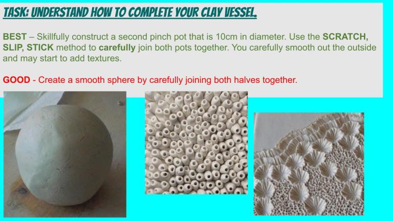 KS3 Easy Clay Project: Textured Vessels – The Art Teacher