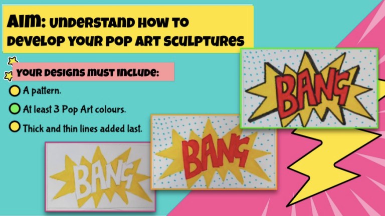 KS3 Easy 3D Pop Art Sculpture Project – The Art Teacher