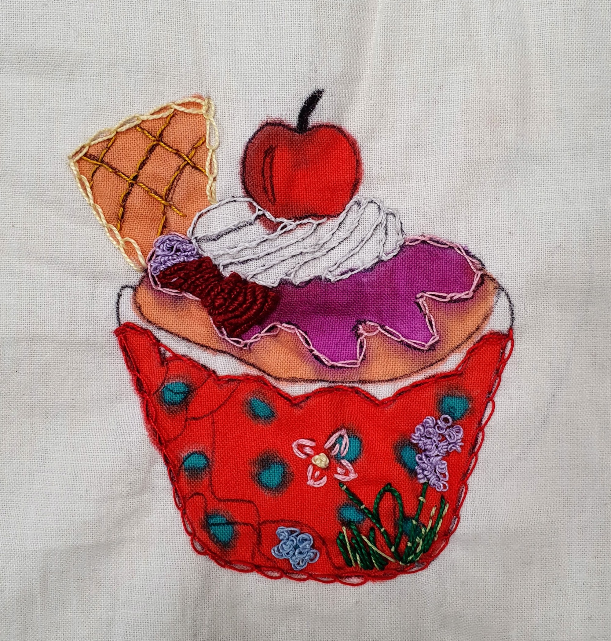 KS3 Art Textiles Project – Sweet Stitches – The Art Teacher