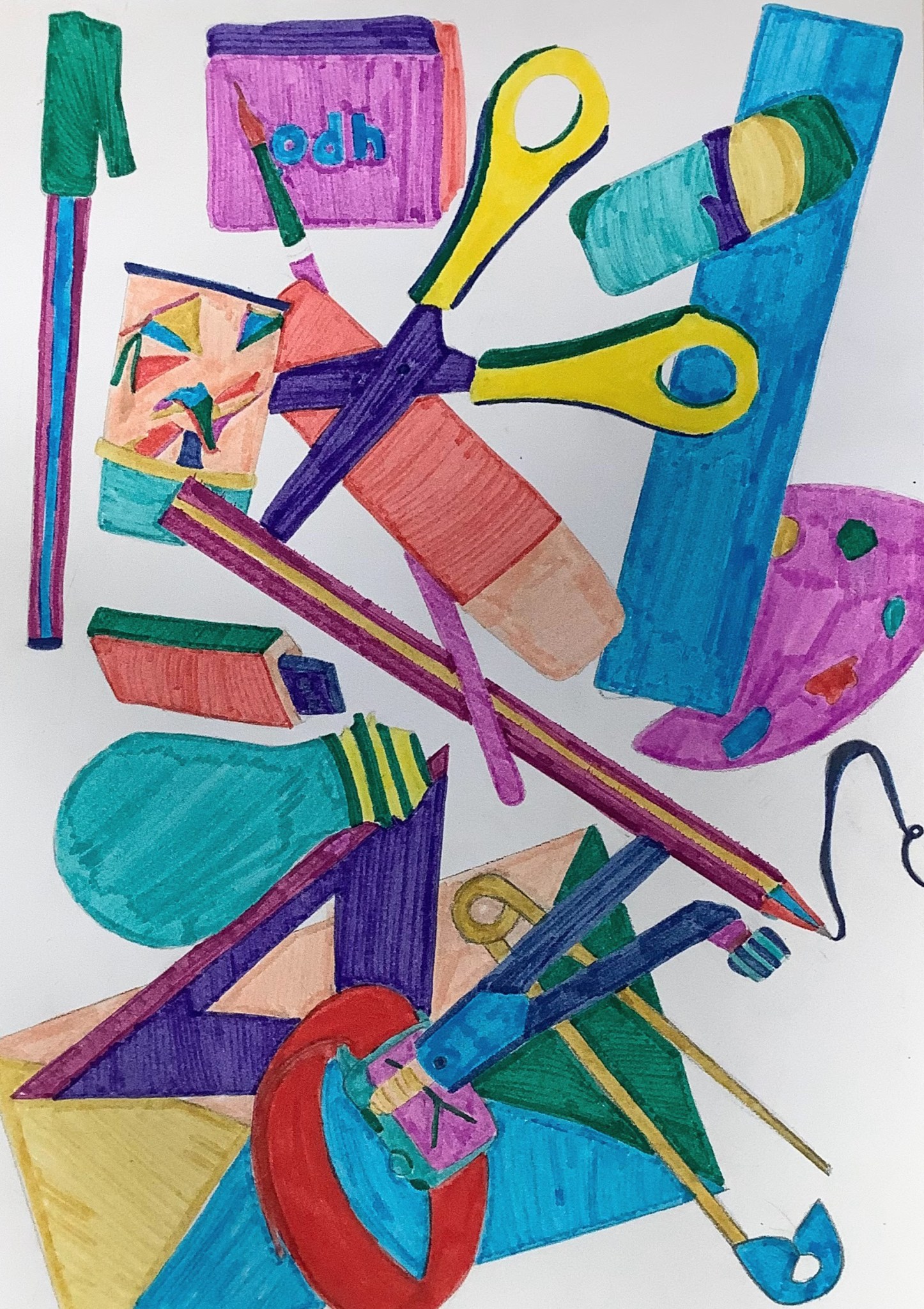 GCSE Art Project – Objects – The Art Teacher