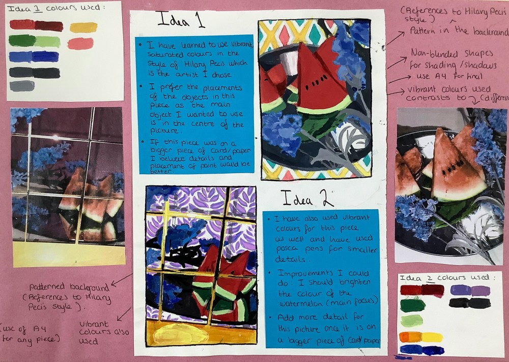 GCSE Art Project – Objects – The Art Teacher