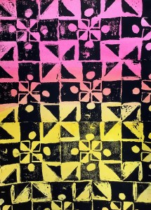 KS3 Printmaking Pattern Project – The Art Teacher
